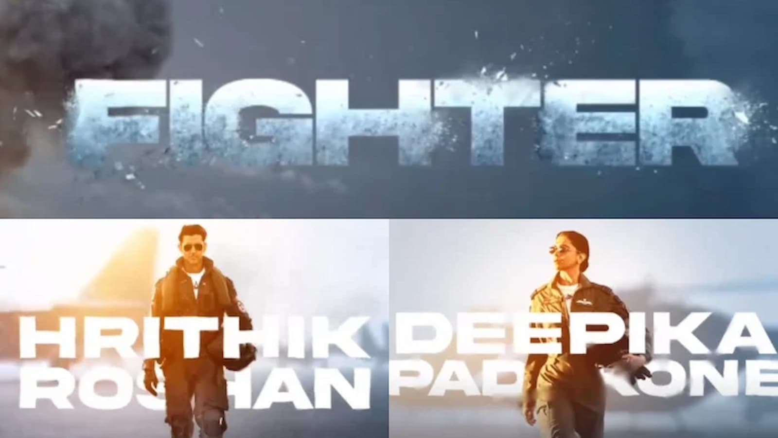 Hrithik Roshan, Deepika Padukone share official motion poster of ‘Fighter’