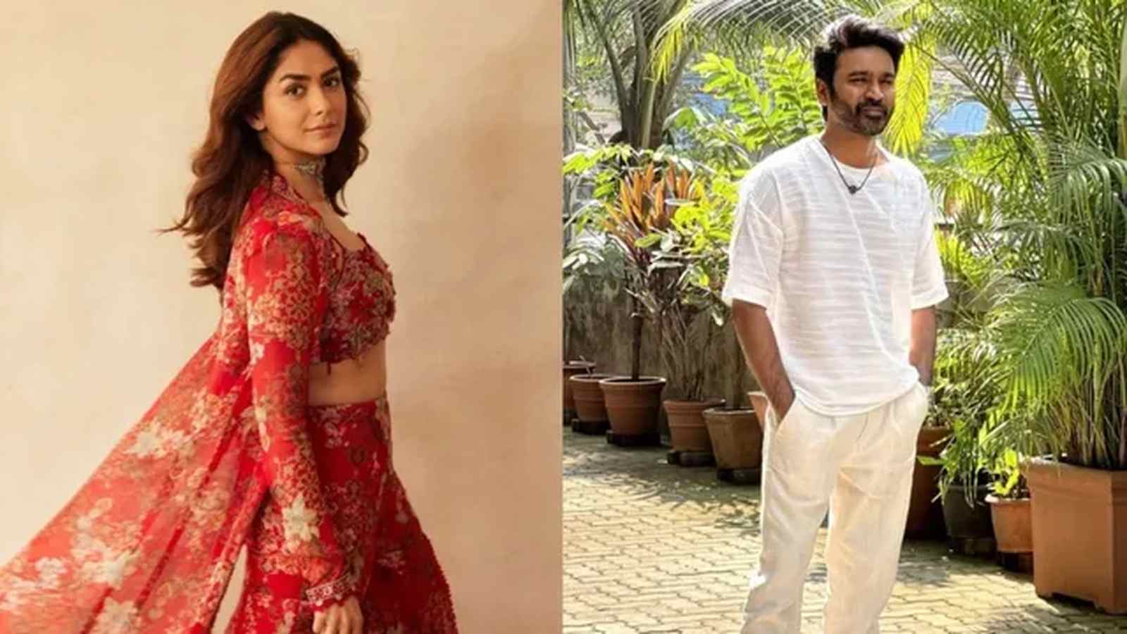 Dhanush–Mrunal Thakur Wedding Rumours: The Buzz Around Rumoured Wedding